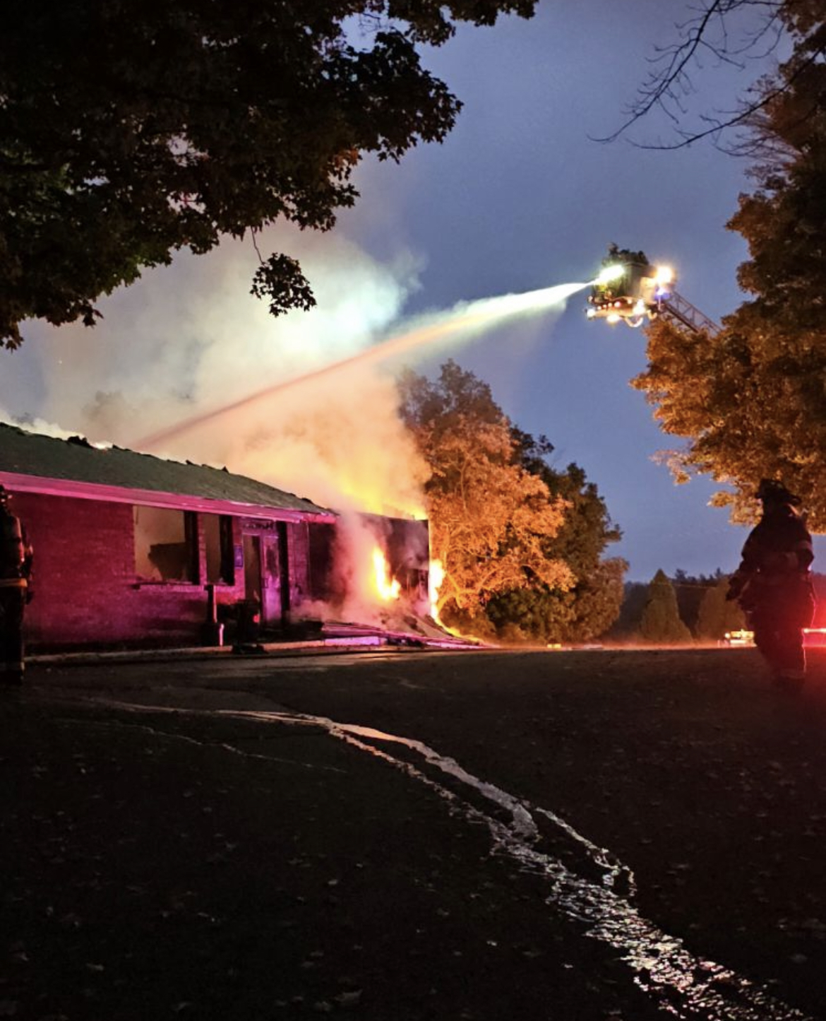 Blaze destroys Tri-County clubhouse | News, Sports, Jobs - Observer Today